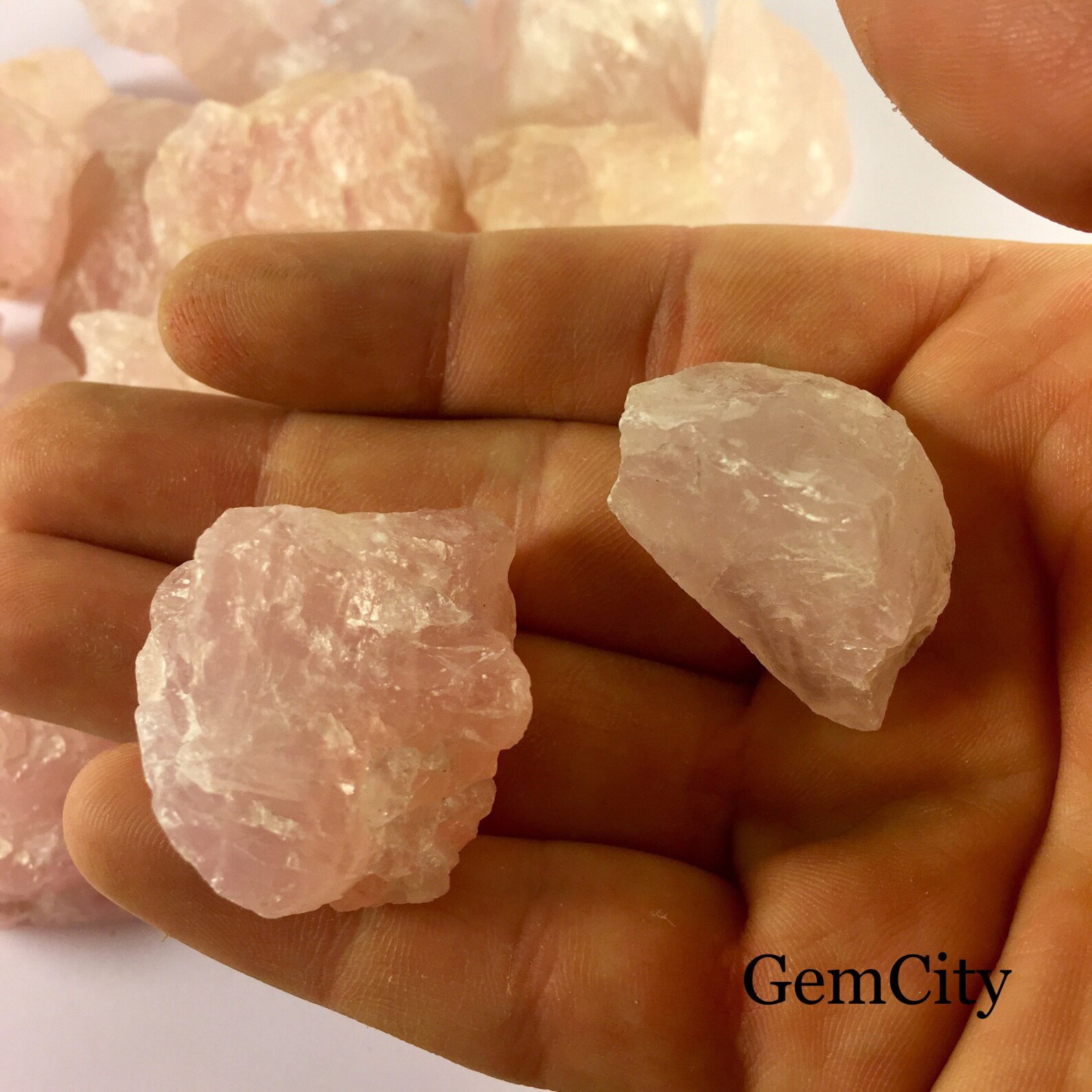 Bulk Rose Quartz Raw Rose Quartz Crystals Stones Rough | Etsy