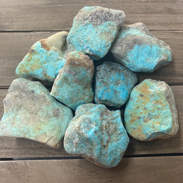 Raw Turquoise Stone - Etsy