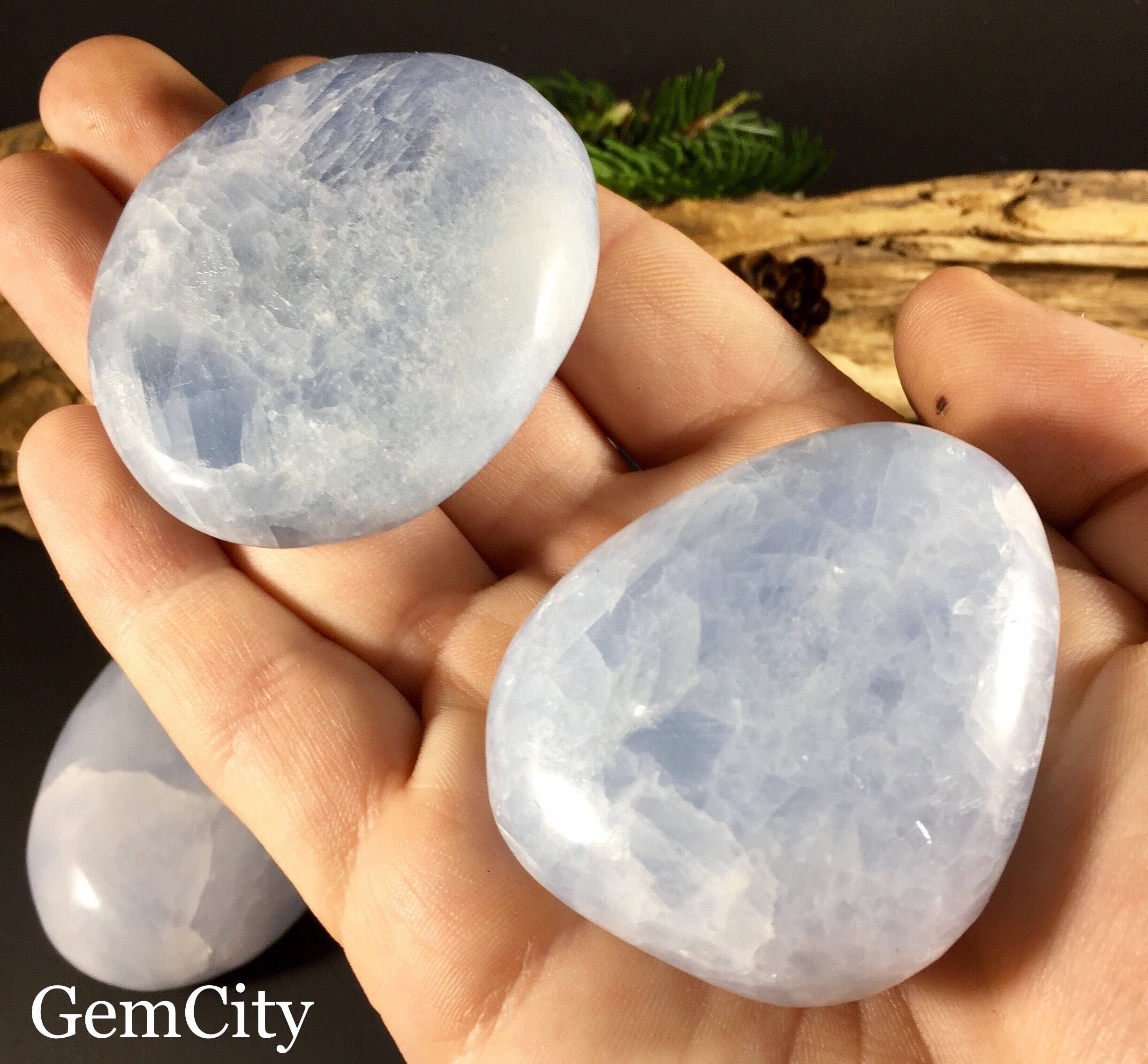 Calcite crystal healing