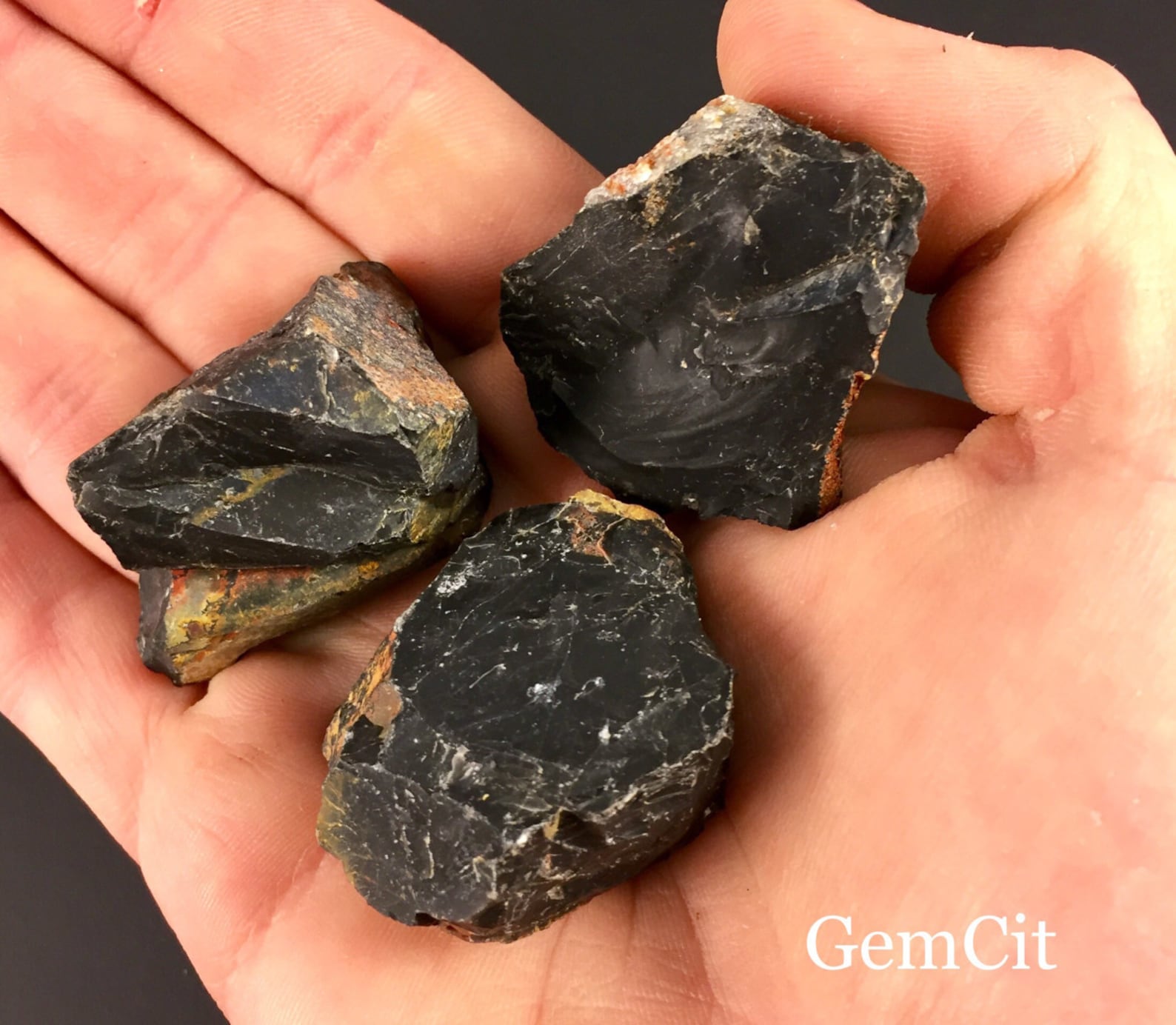 Natural Black Onyx Crystals Black Onyx Stones Raw Onyx | Etsy