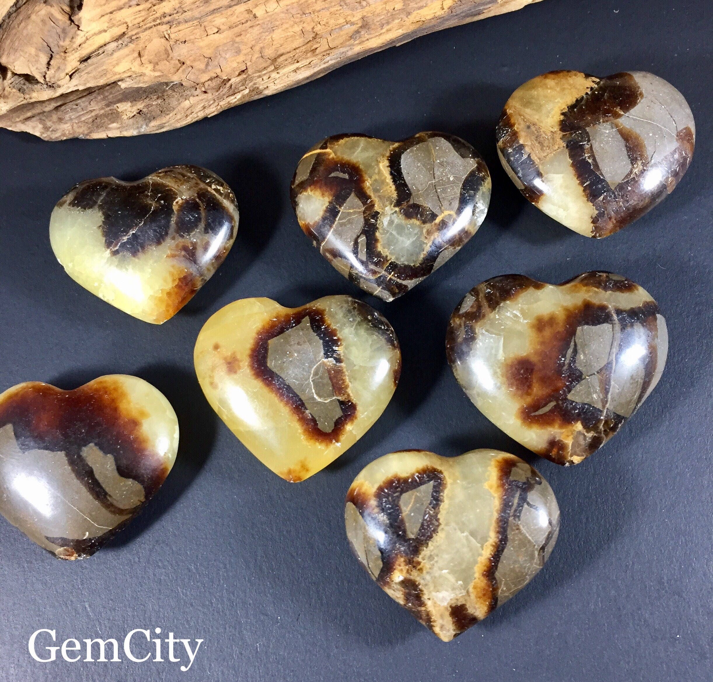 Rocks & Geodes Home Décor Home & Living Septarian Heart Crystal etna.com.pe