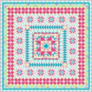 Garden Star Medallion Quilt Pattern PDF DOWNLOADABLE PATTERN - Etsy