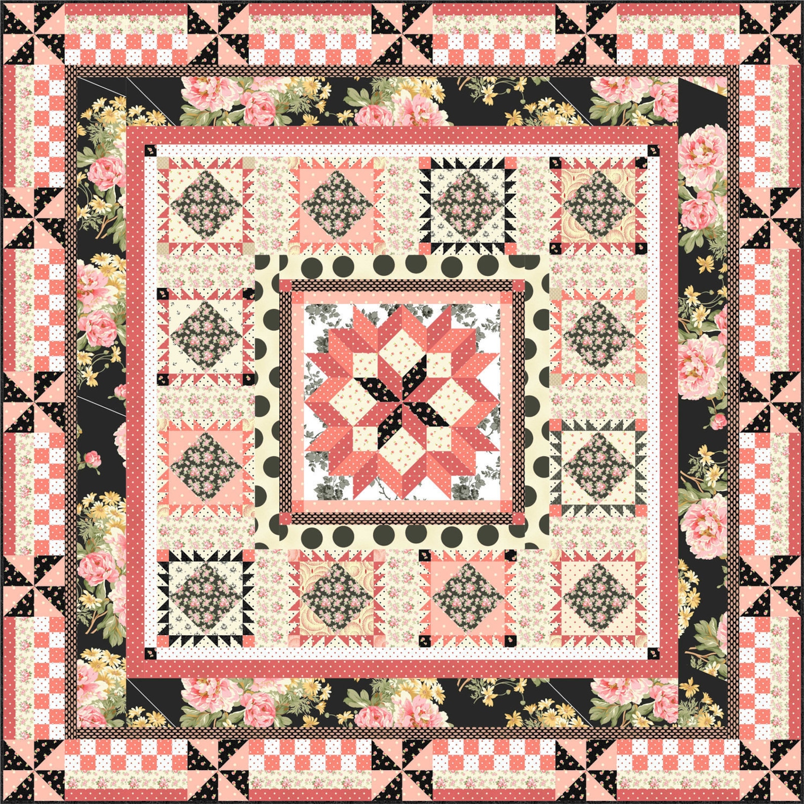 Paris Romance Quilt Pattern - Etsy