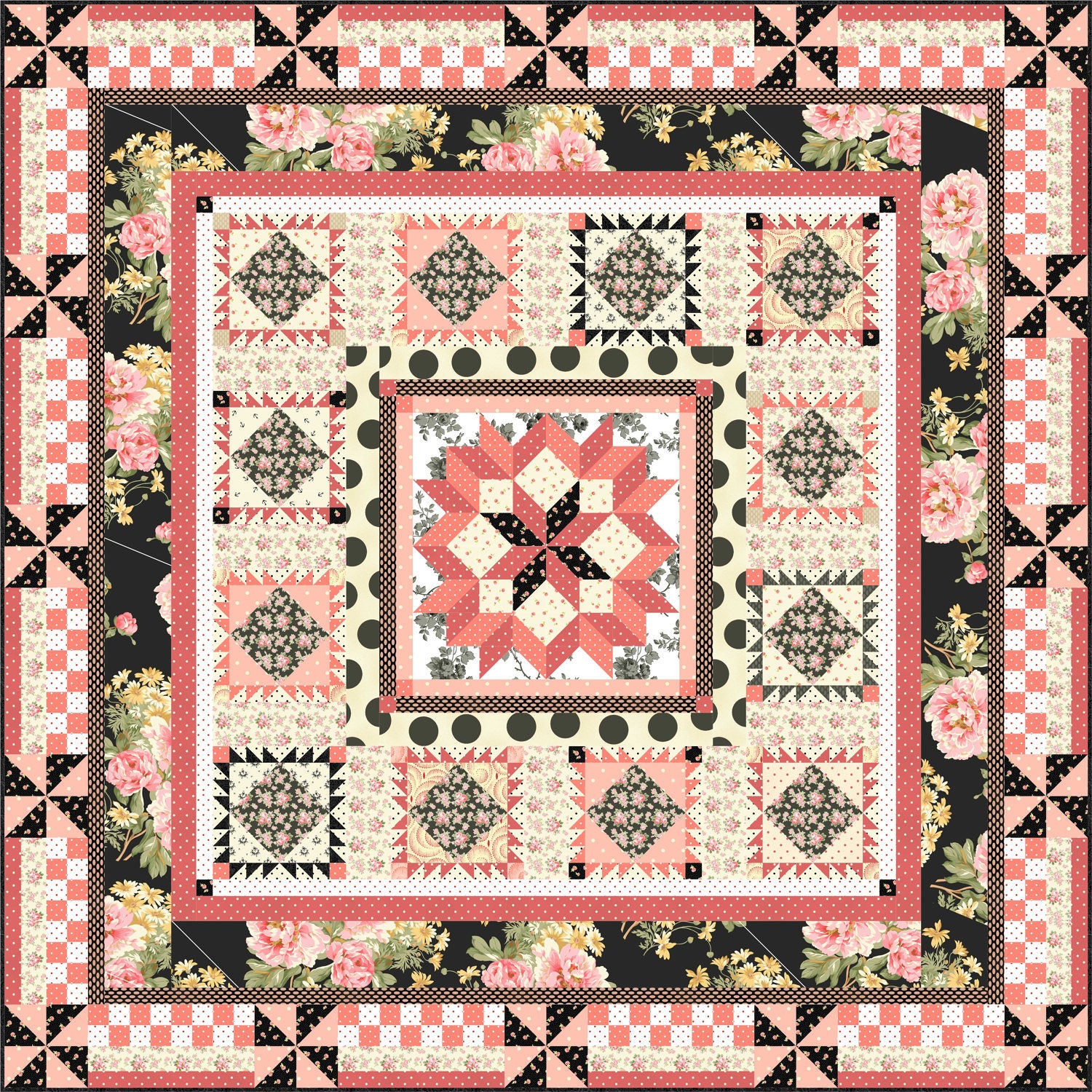 Paris Romance Quilt Pattern - Etsy