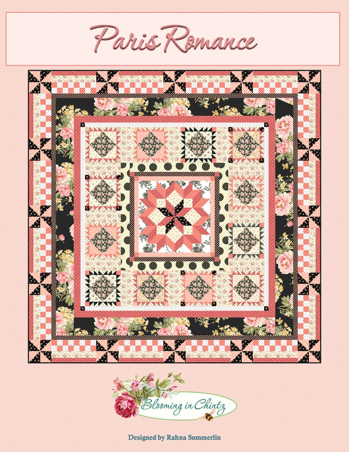 Paris Romance Quilt Pattern - Etsy