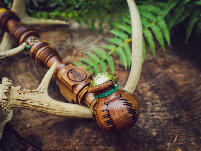 Druid Ogham Tobacco Pipe / Churchwarden Extra Longstem / - Etsy