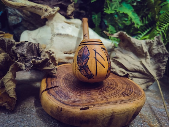 Huginn Muninn Odin's Ravens Viking Tobacco Pipe for - Etsy