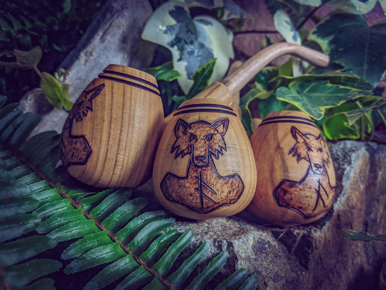 Odin Mjolnir Tobacco Pipe for Smoking / Pagan Druid Ansuz Thor | Etsy