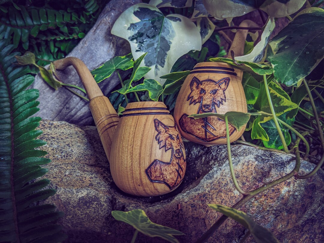 Odin Mjolnir Tobacco Pipe for Smoking / Pagan Druid Ansuz Thor Viking ...