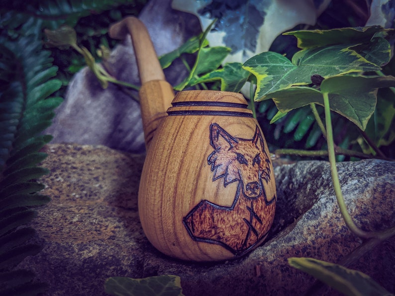 Odin Mjolnir Tobacco Pipe for Smoking / Pagan Druid Ansuz Thor Viking ...