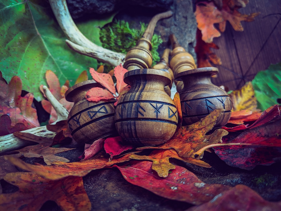 Wooden Viking Tobacco Pipe Handmade / Churchwarden Pipe / Smoking Pipe ...