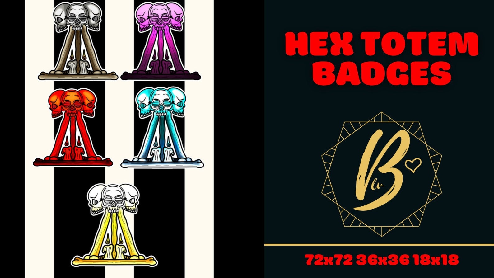 DBD Totem Badges Twitch - Etsy