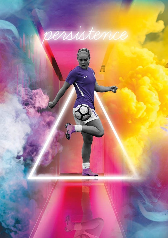 Inspirational Girls Football Posters set of 3 A3 size | Etsy