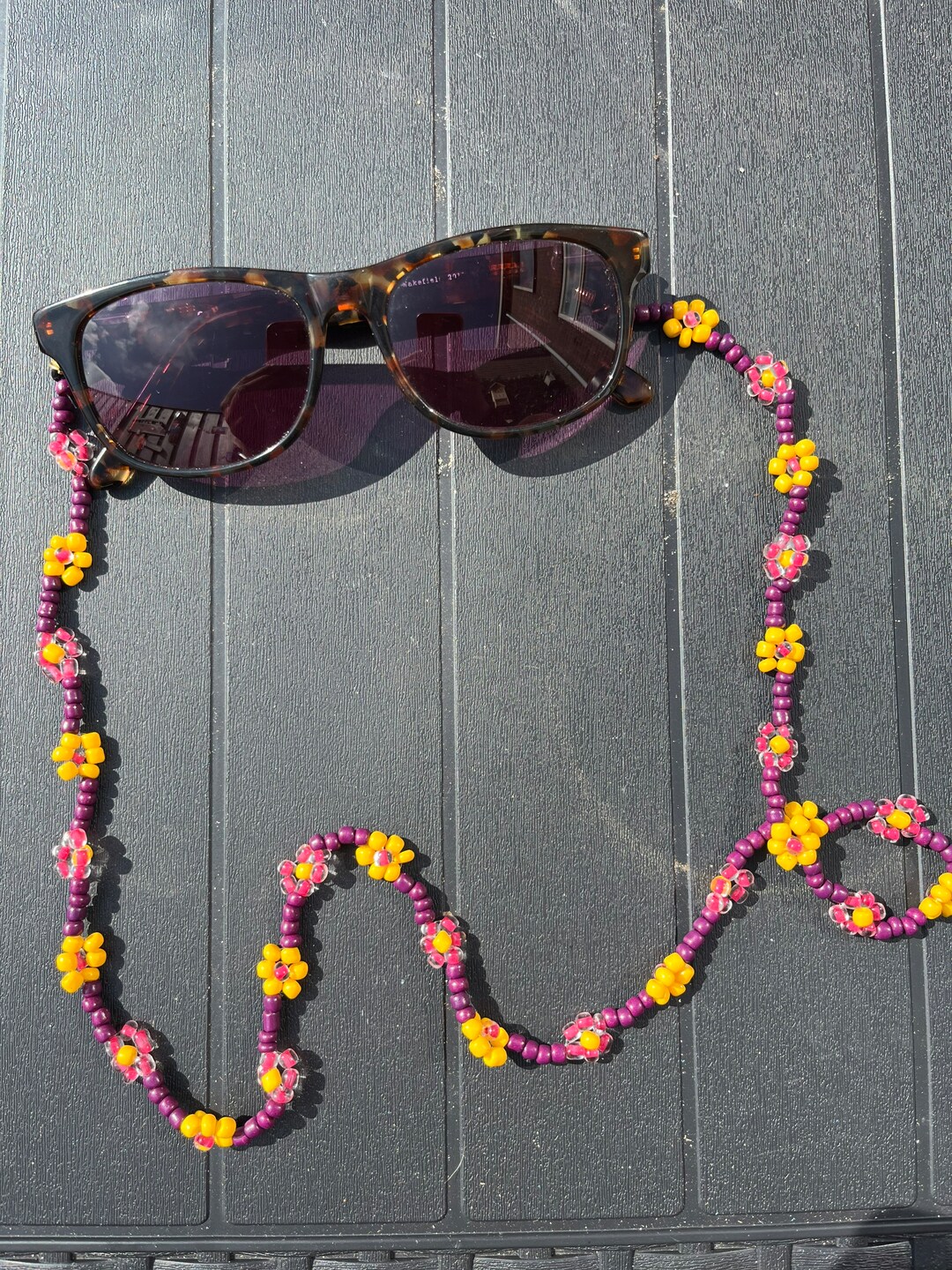 Handmade Eyeglass Cord With Beads - Etsy