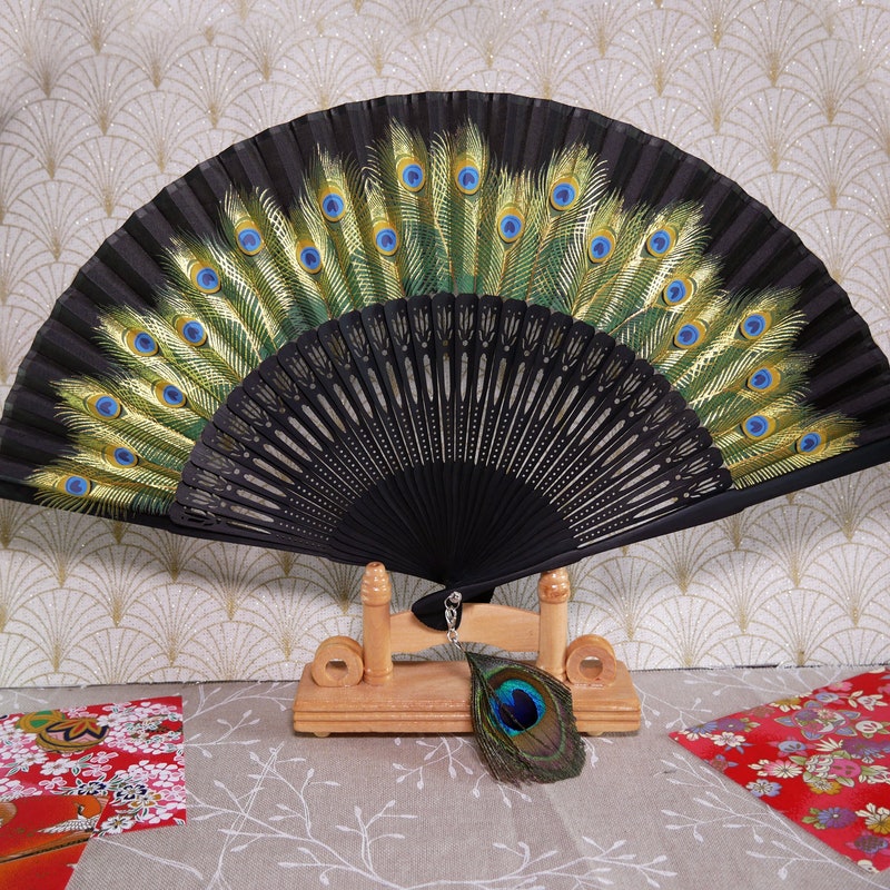Bridesmaid Feather Fan - Etsy
