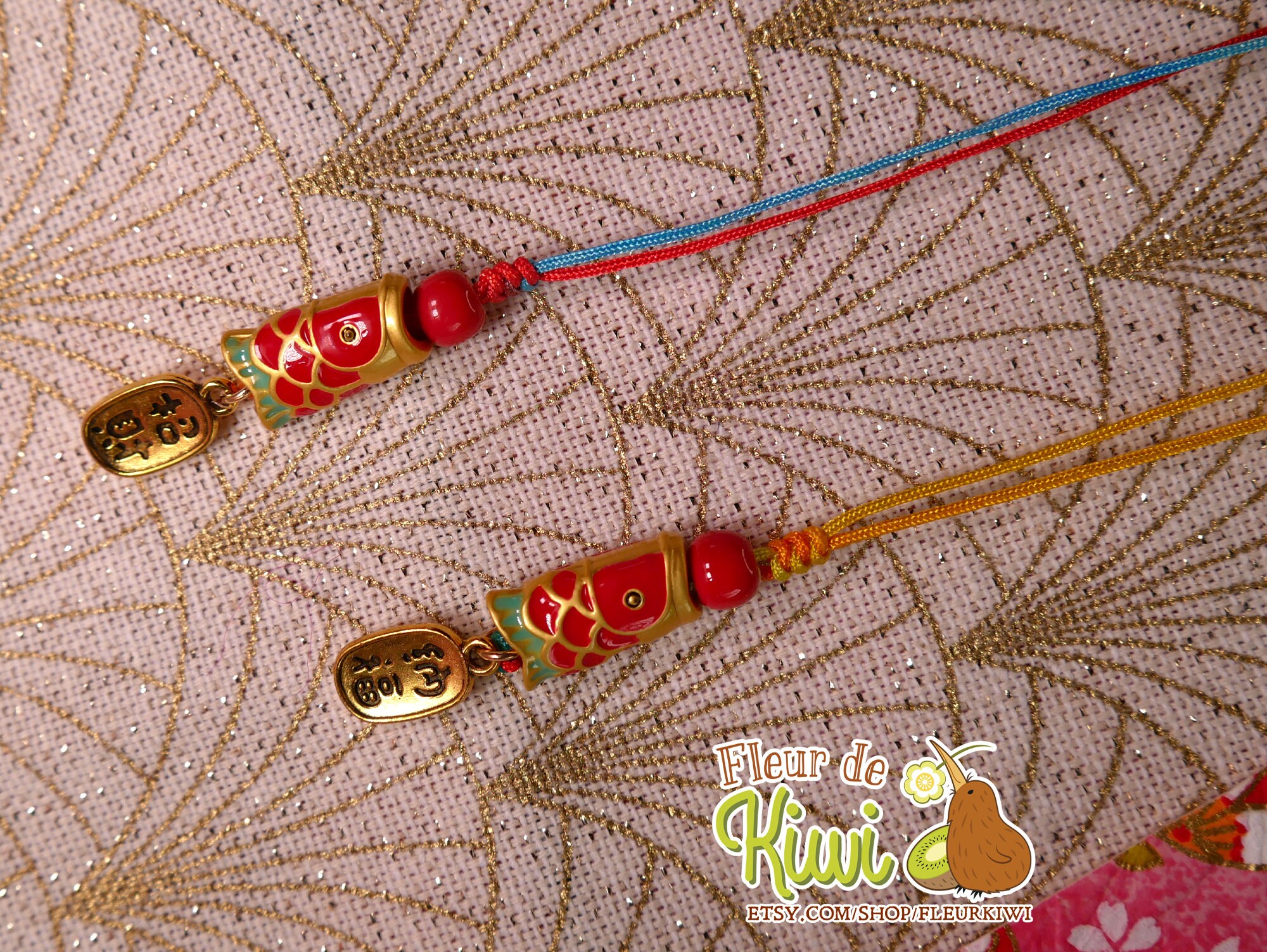Japanese Koi Carp, Chinese Dragon Fish, Key Ring, Hanging Decoration ...