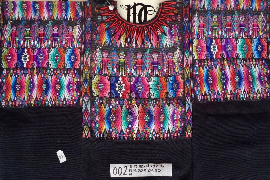 Amazing Backstrap Loom Huipil From Chichicastenango, Vintage Guatemalan ...
