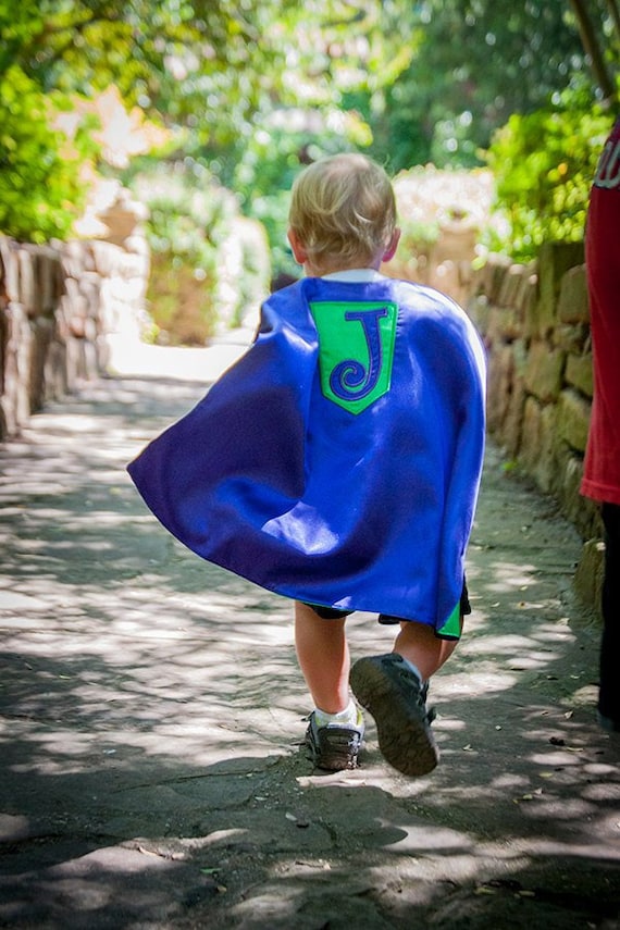 Personalized SUPERHERO CAPE Custom INITIAL Cape Superhero | Etsy