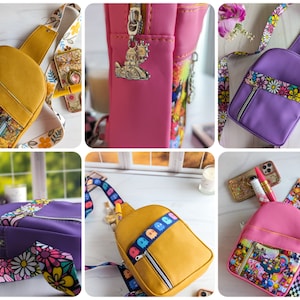 Luna Sling, PDF Sewing Pattern, Bag Tutorial, Handmade Bag Pattern ...