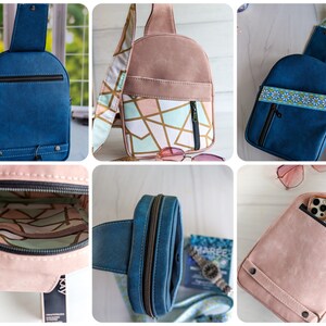 Luna Sling, PDF Sewing Pattern, Bag Tutorial, Handmade Bag Pattern ...