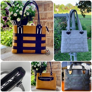 Amara Handbag, Pdf Sewing Pattern, Diy Handbag, Weaving Designs ...