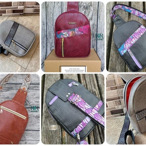 Luna Sling, PDF Sewing Pattern, Bag Tutorial, Handmade Bag Pattern ...