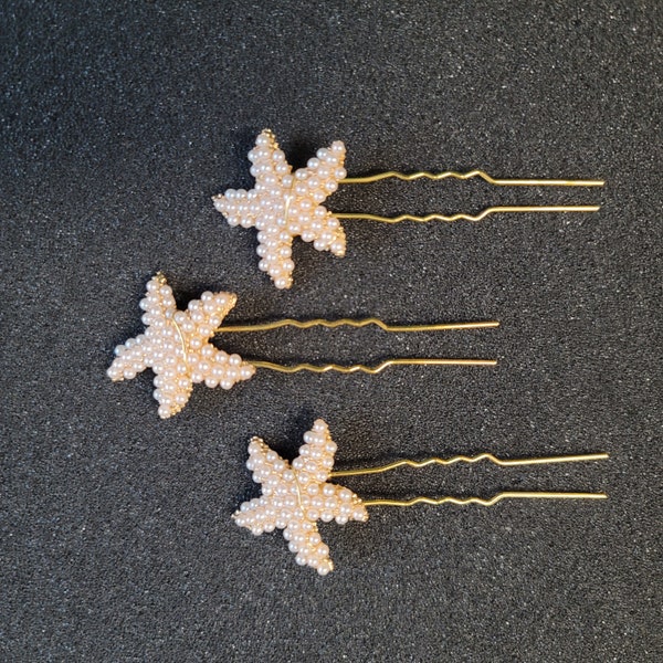 Starfish Hair Pin - Etsy