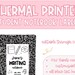 Thermal Printer Teacher Template, Math Notebook 4x6 Sticker, Thermal ...