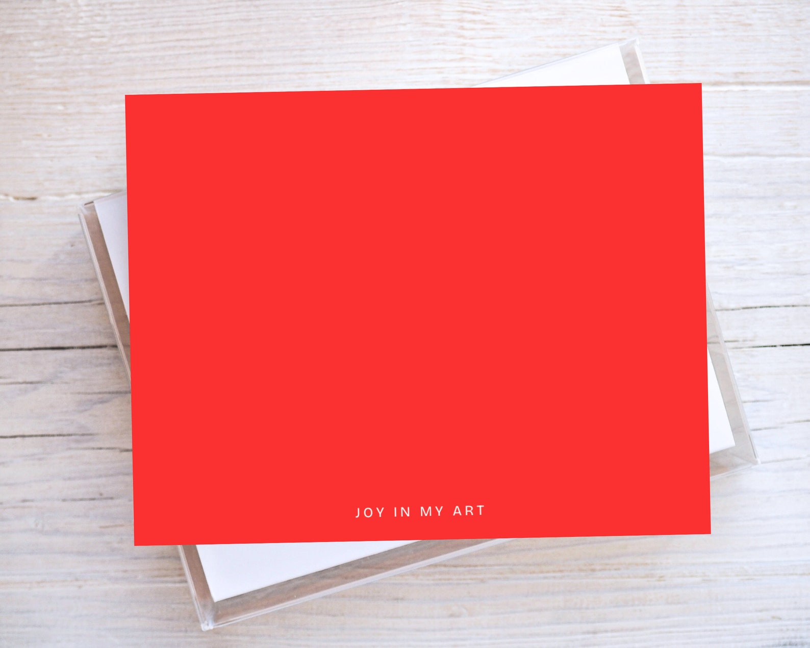 Personalized Bright Red Bow Notecard Set, Notecard for Girls, Preppy ...
