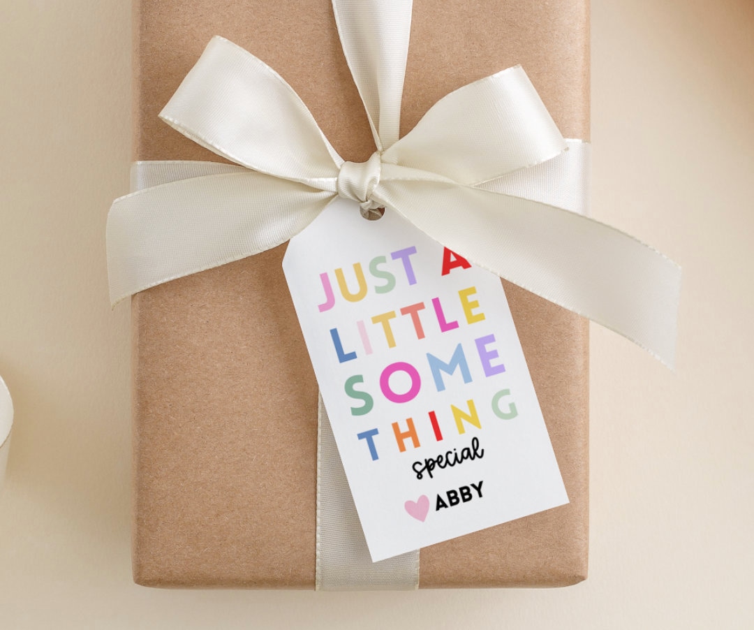 Colorful Gift Tag Enclosure Card Sticker for Gift Giving, Presents ...