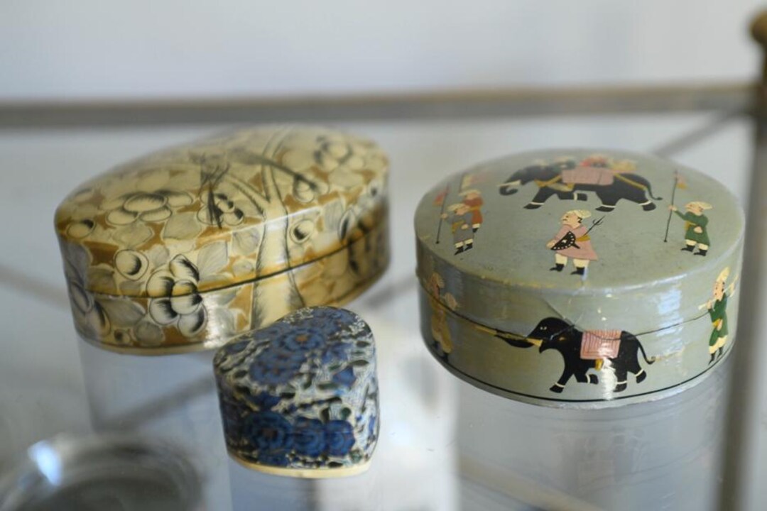 Choice Indian Lacquered Trinket Dresser Jewelry Box Birthday Gift ...