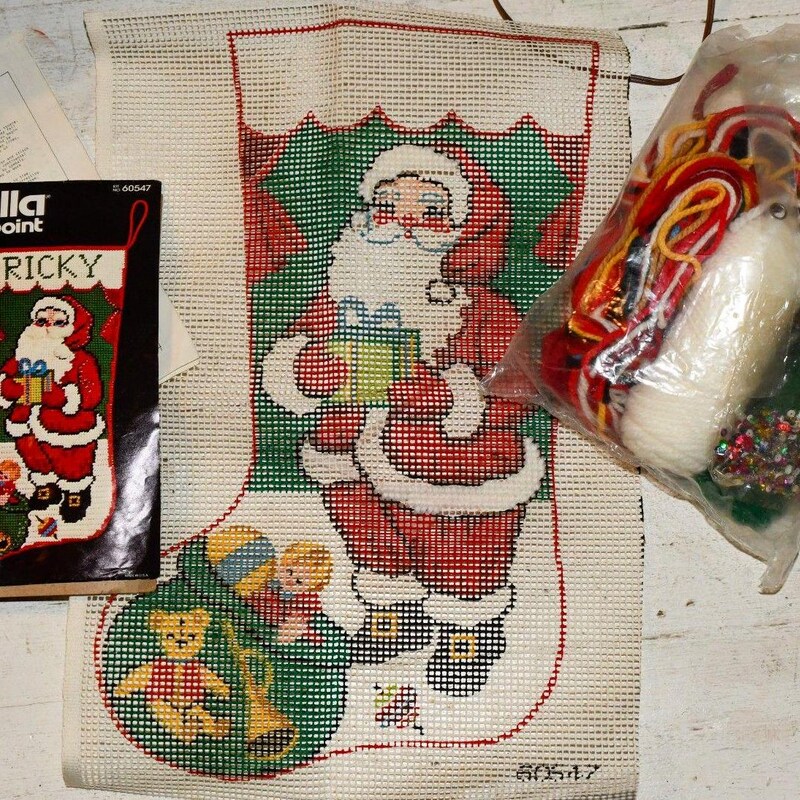 Needlepoint Stocking Kit - Etsy