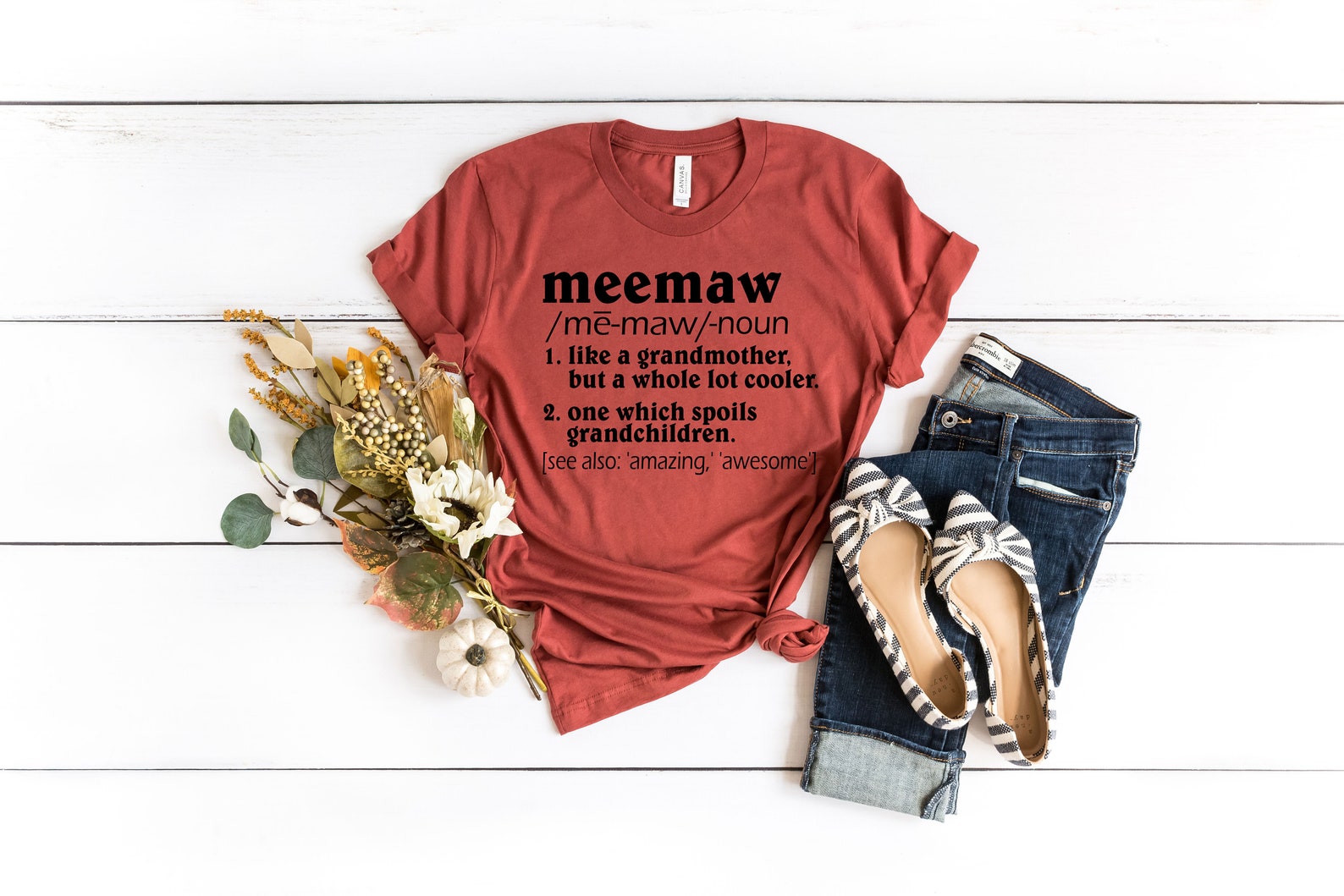 Meemaw Shirt Meemaw Gift Meemaw Tshirt Cute Shirts Funny - Etsy