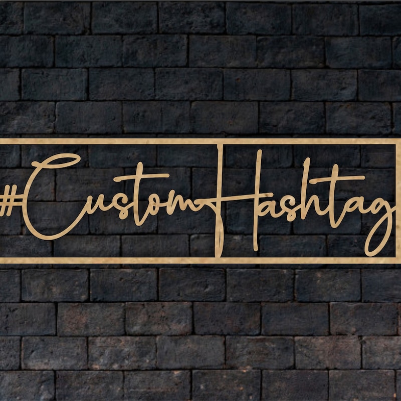 Hashtag Card - Etsy UK