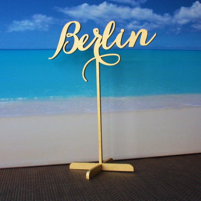 Wedding Table Names Personalised Signs Table Numbers - Etsy