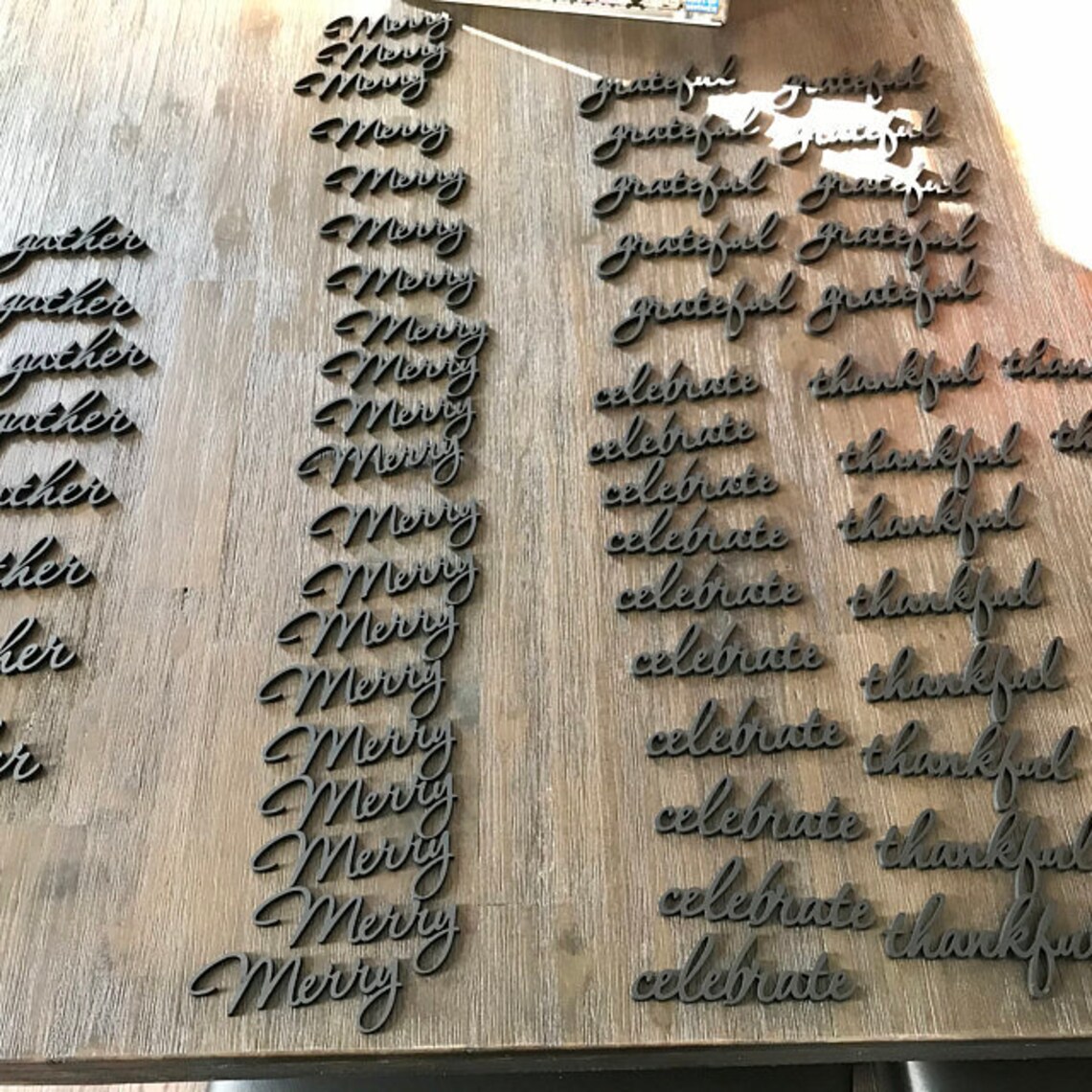 Wedding Place Card Laser Cut Names. Wedding Place Names | Etsy