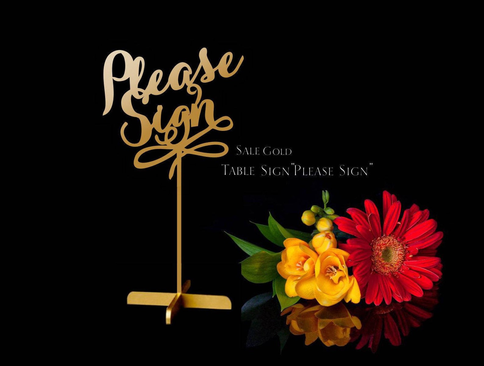 Please Signplease Take One Sign Please Take One Table Sign - Etsy