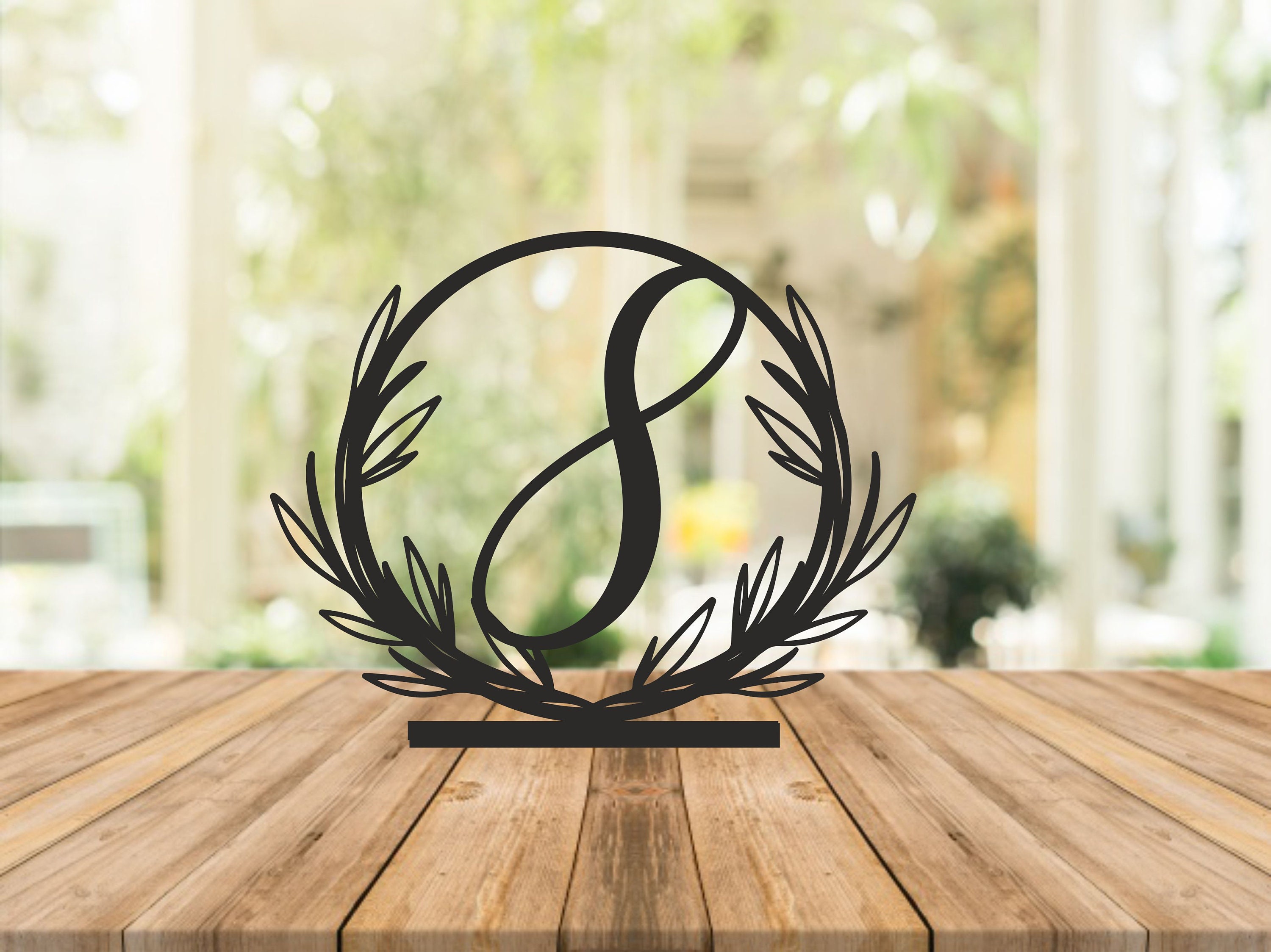 Gold Table Numbers - Wedding Table Decor, Custom Table Sign, Rustic ...