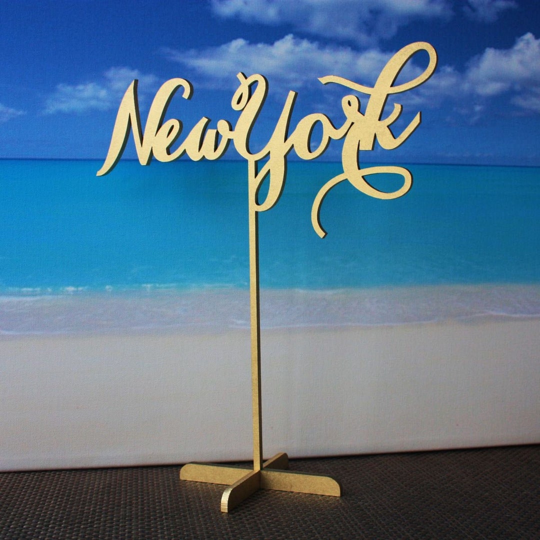 Wedding Table Names Personalised Signs Table Numbers Decorations Laser ...