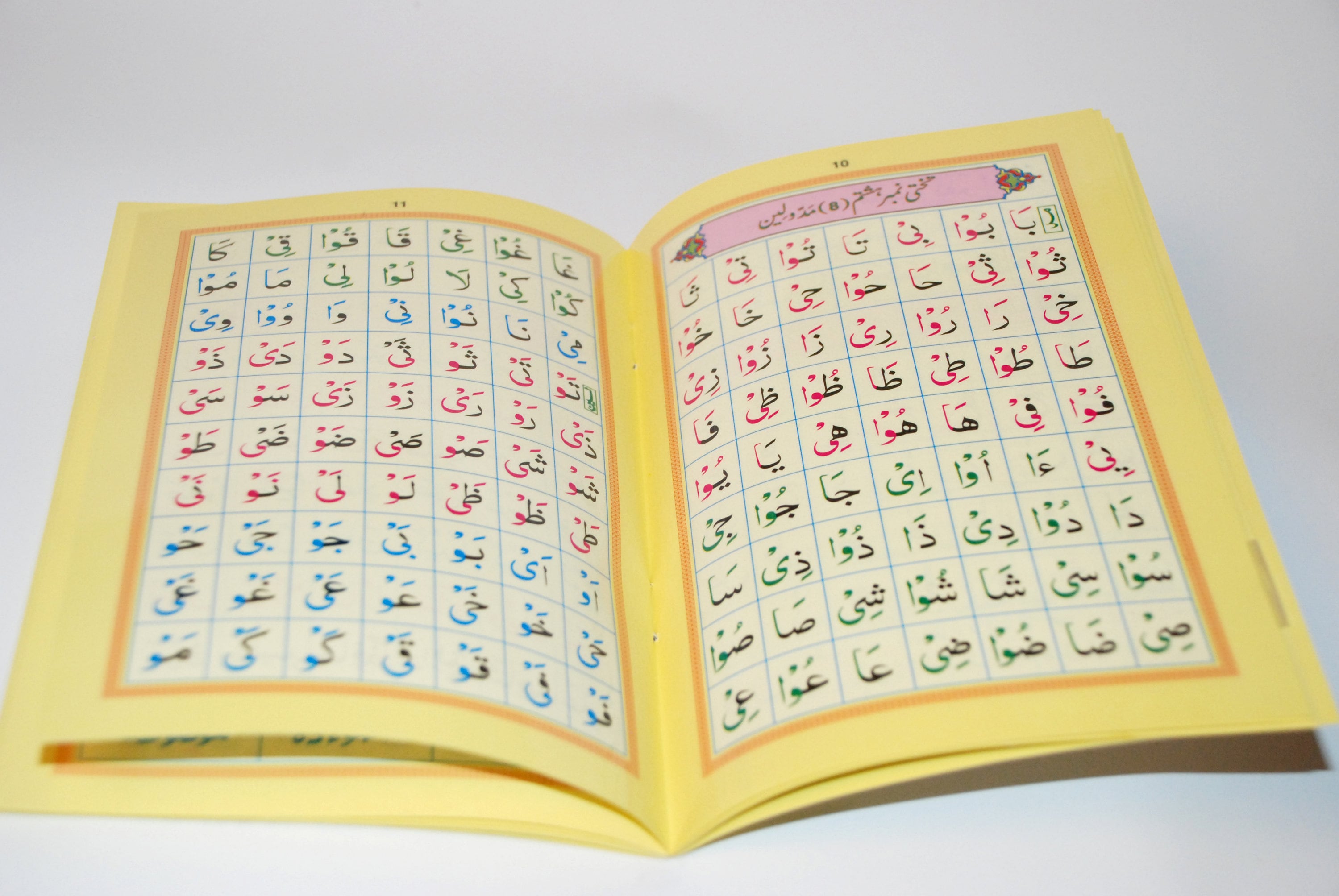 Noorani Qaida, Islamic Arabic Alphabet, Al Qaeda Noorania Teaching Aid ...