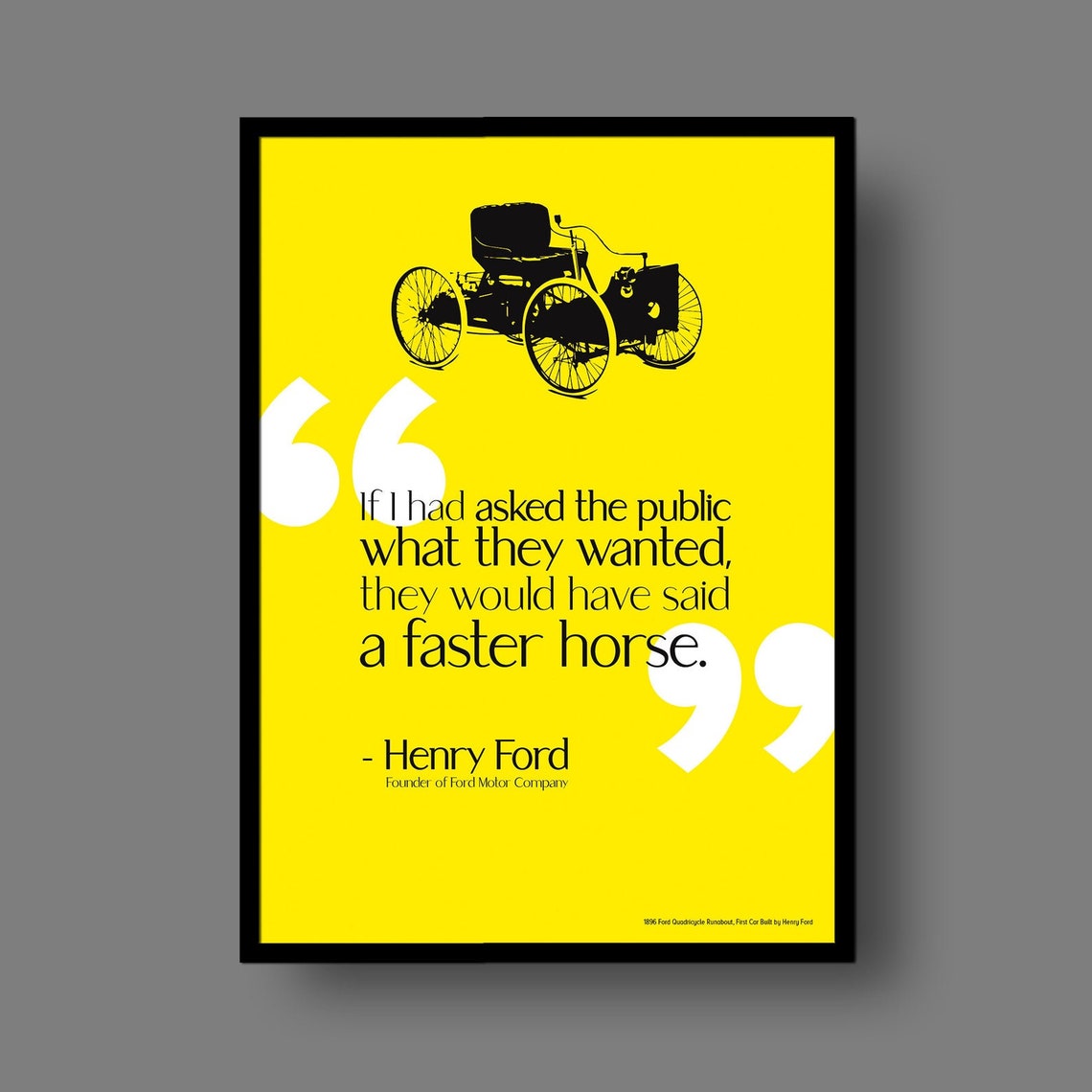 Henry Ford Quotes Set of 5 Motivational Leadership Inspirational Poster ...