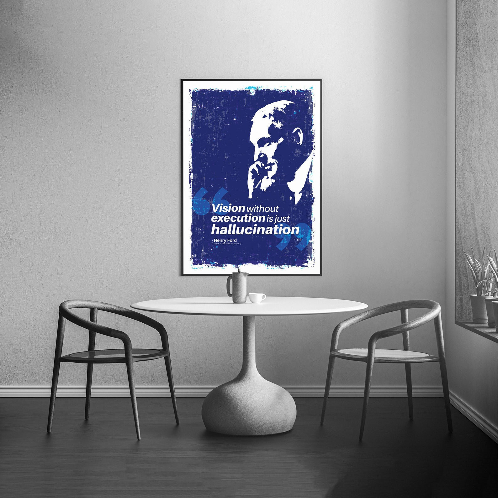 Henry Ford Quote '"vision Without Execution...." - Motivational ...