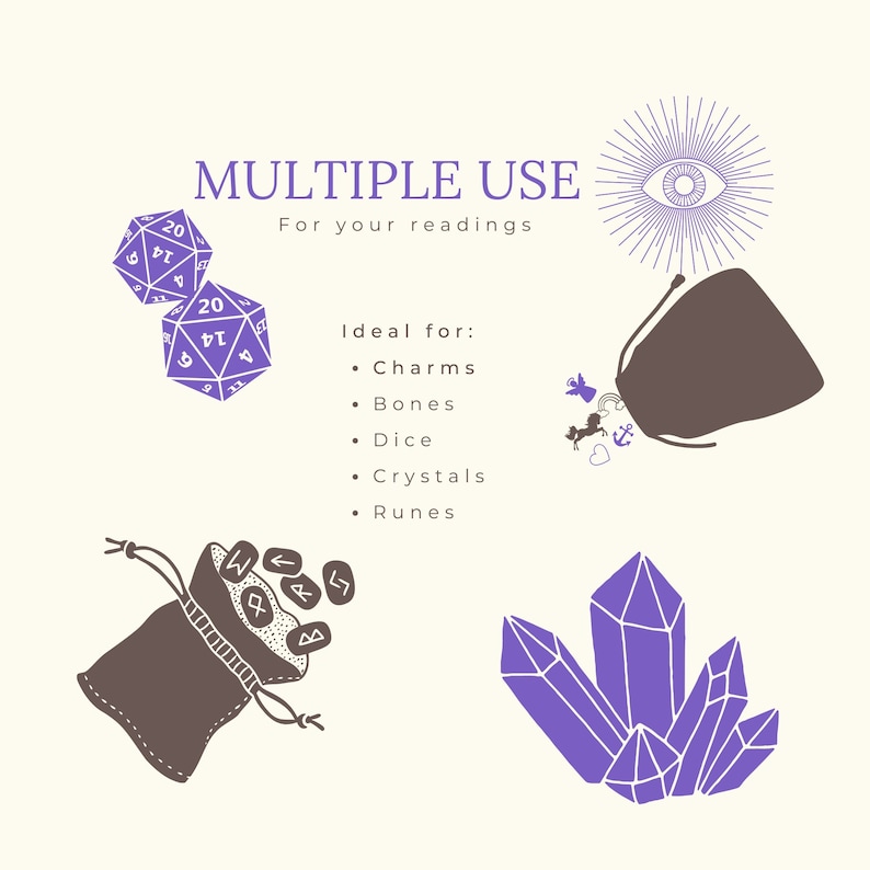 Charm Casting Mat ASTRO WHEEL for Charms Runes Bones Dice Lithomancy ...