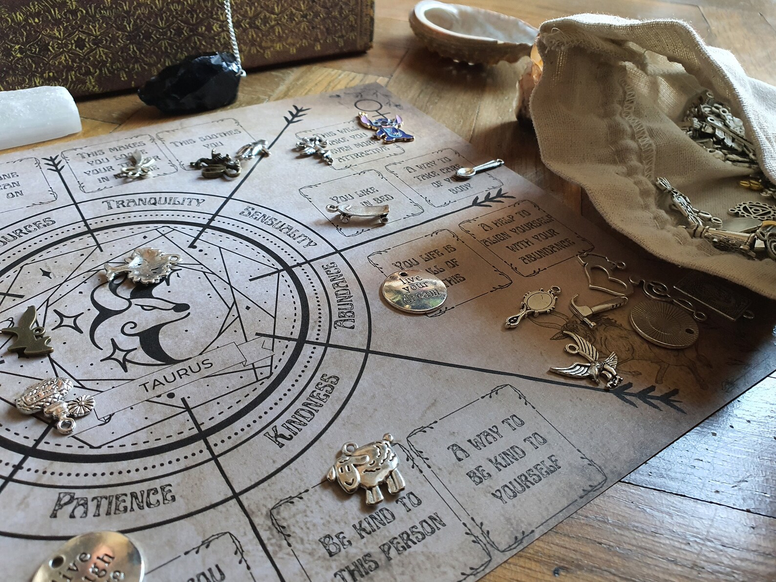 12 Charm Casting Boards Astrobundle for All Astrology Lovers, Ideal for ...