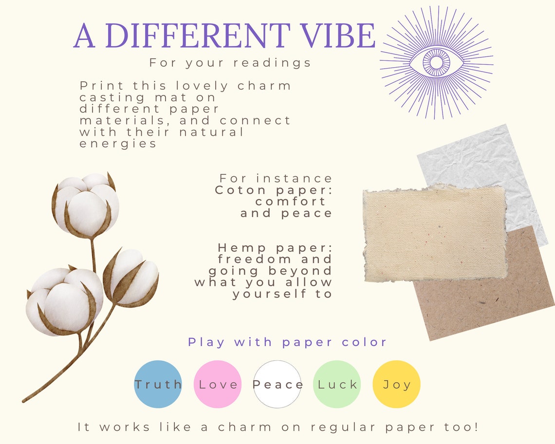 Charm Casting Mat for Charms Runes Bones Dice Lithomancy for - Etsy