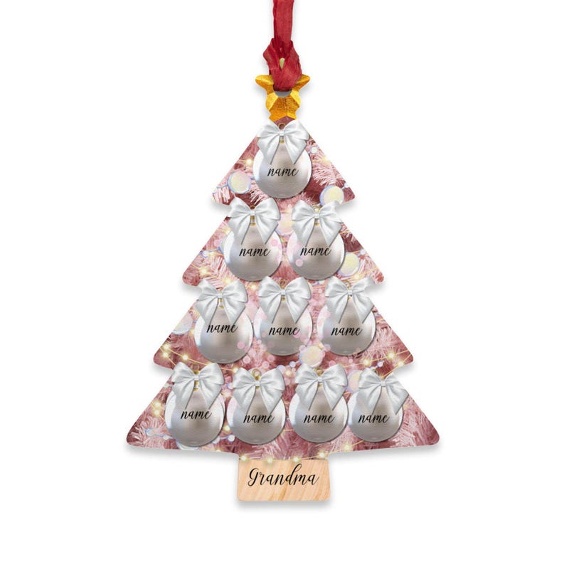Magnetic Family Christmas Tree - Etsy