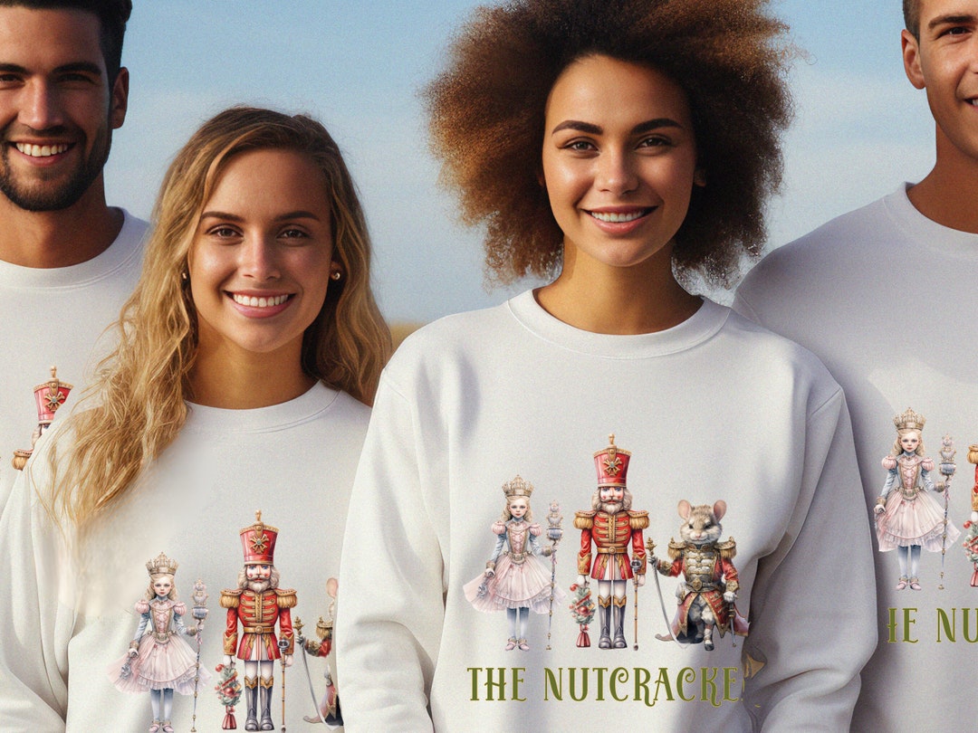 Nutcracker 3 Ballet Sweatshirt Christmas Dance Troupe Shirt Dance ...
