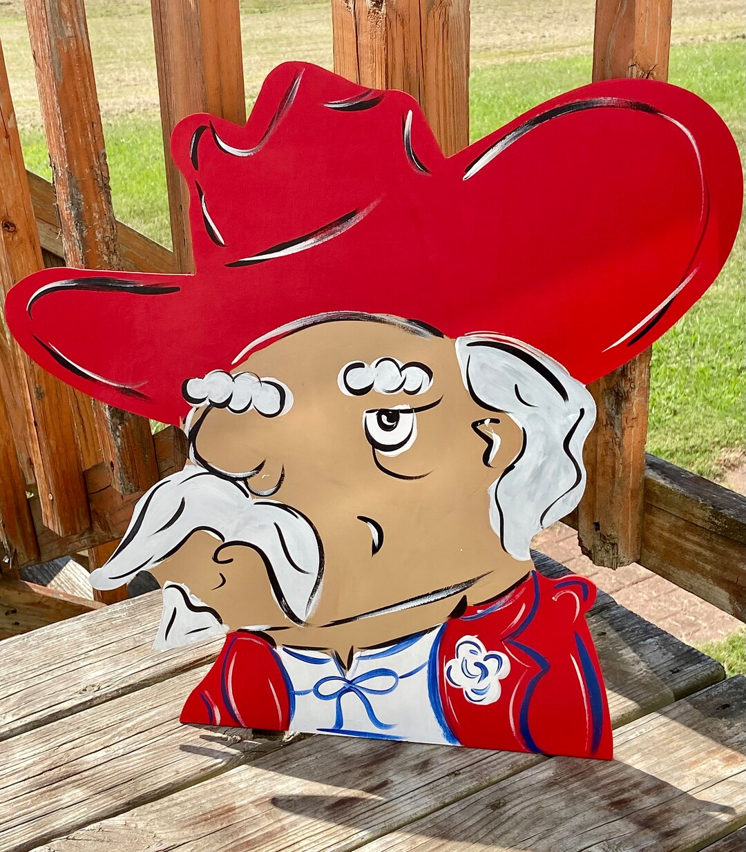 Colonel Rebel Ole Miss Door Hanger - Etsy