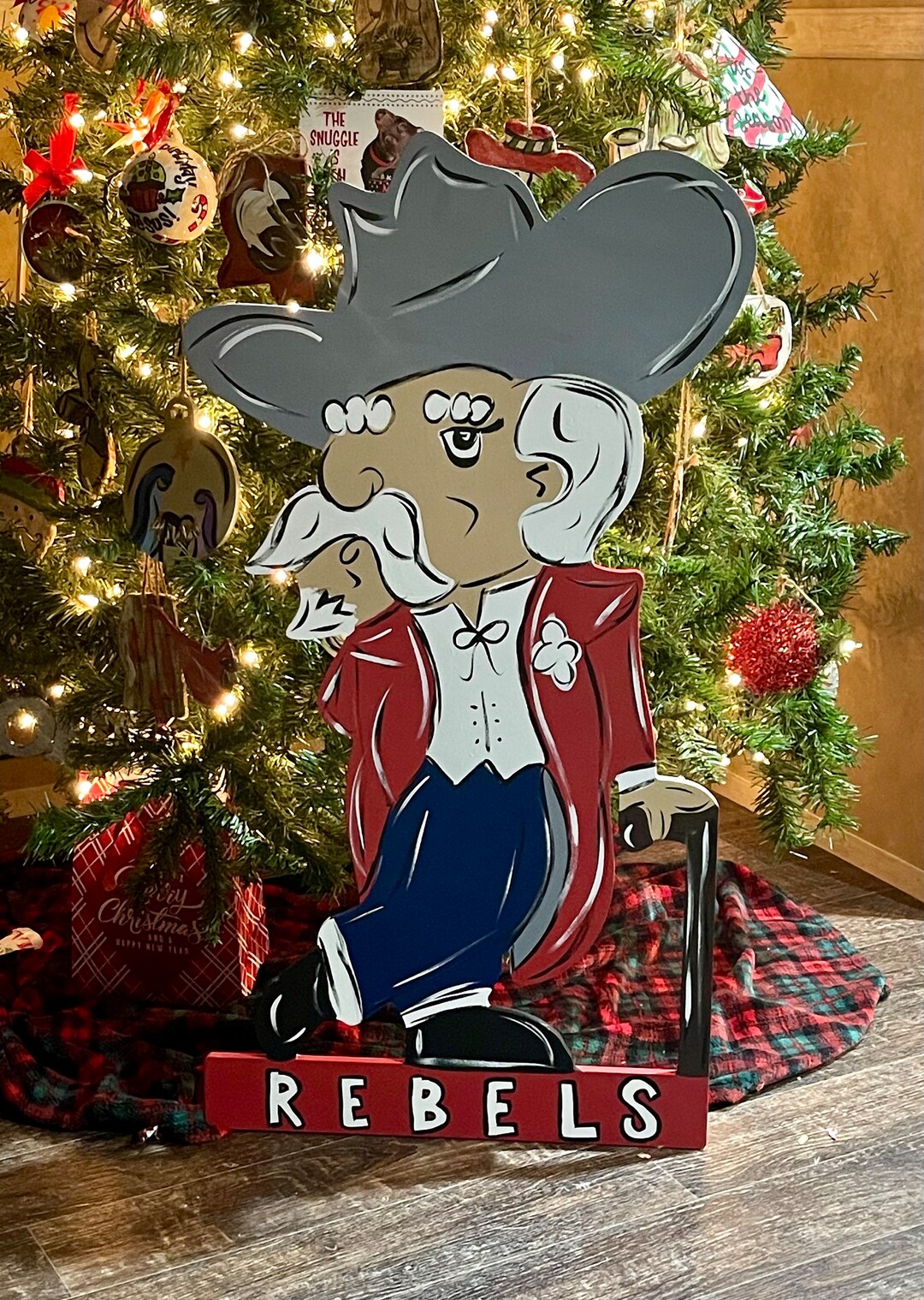 Colonel Rebel Wooden Yard Decor - Etsy