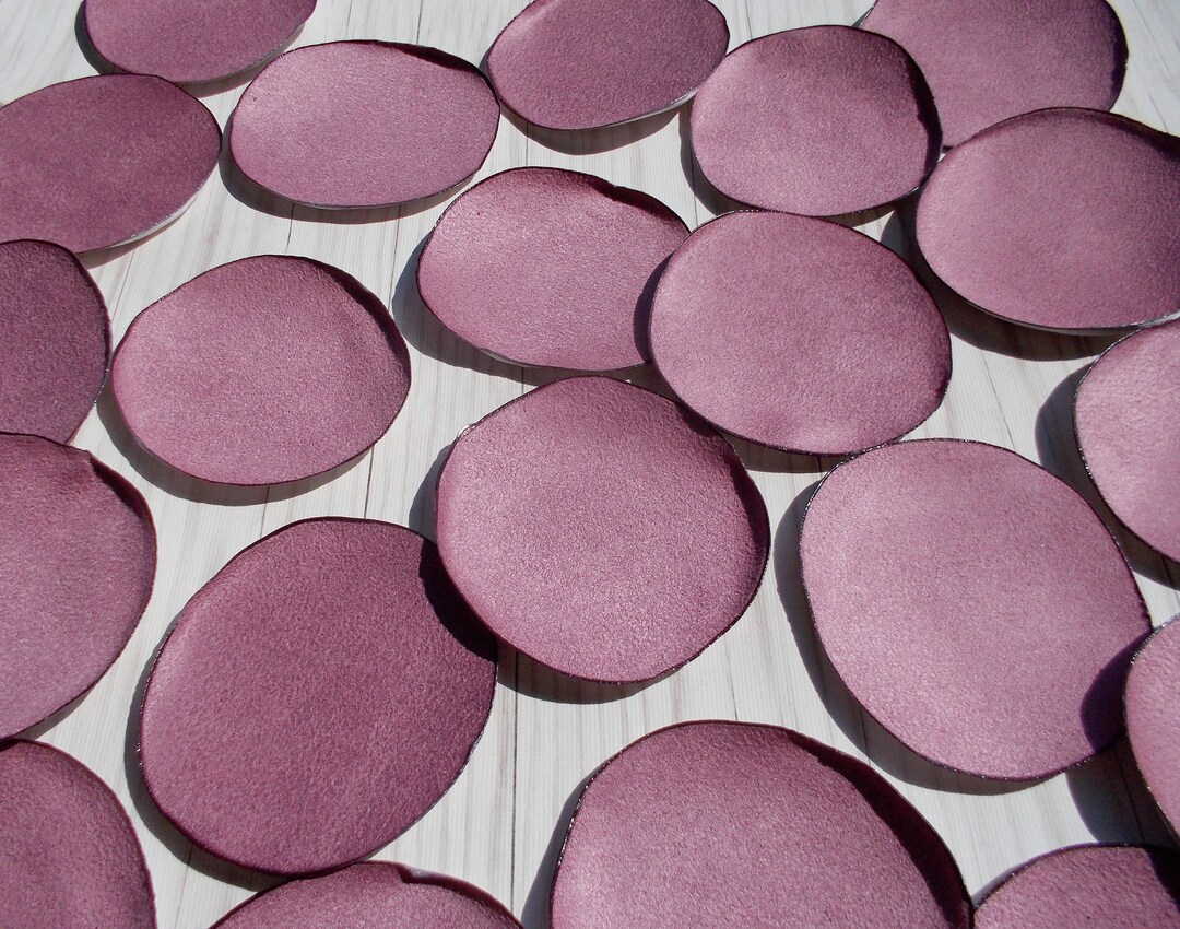 Pink Suede Petals, Table Scatter, Flower Girl Petals, Wedding Rose ...